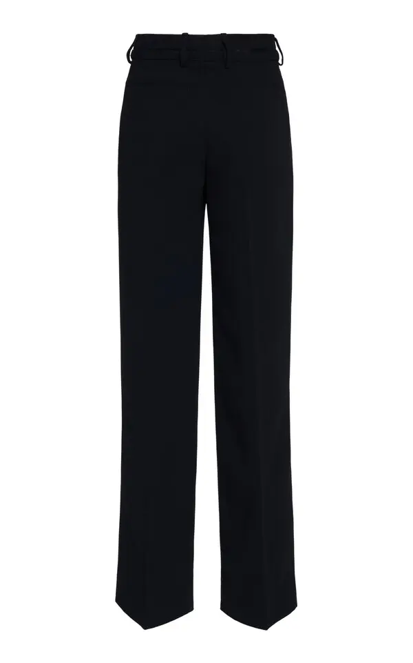 Dries Van Noten Presta Belted Slim-leg Trousers