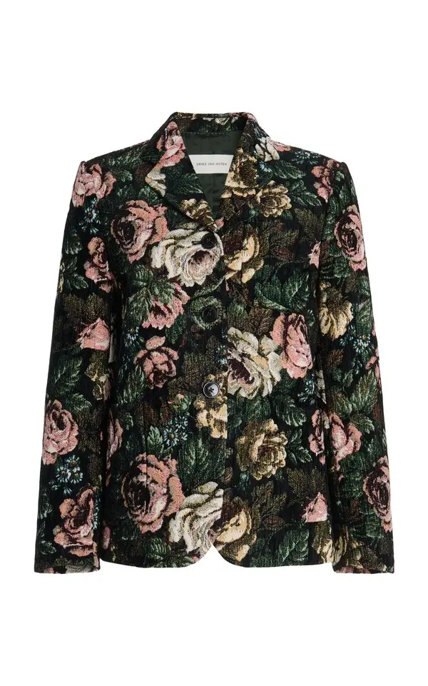Dries Van Noten Brea Floral Jacket