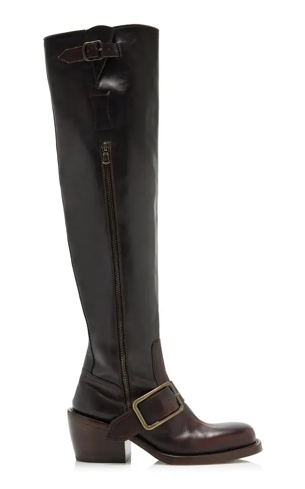 Dries Van Noten Calf Leather Boots