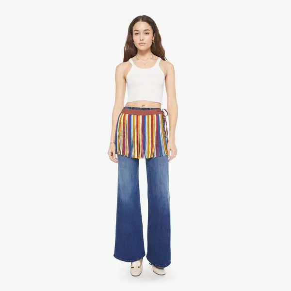 Alix Of Bohemia Tessa Fringe Mini Skirt - Multi