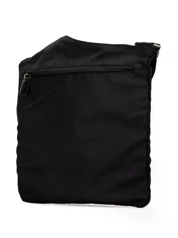 Prada 2000-2013 Tessuto Zip Top Crossbody Bag