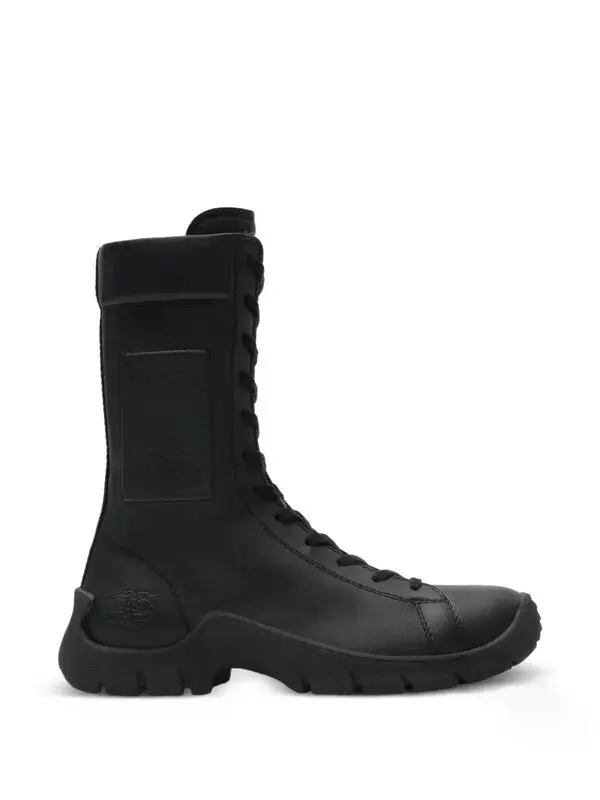 Burberry Leather Lace-up Boots