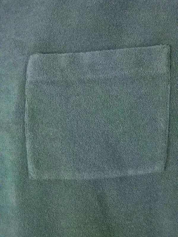 Fedeli Terry-cloth Shirt - Blue