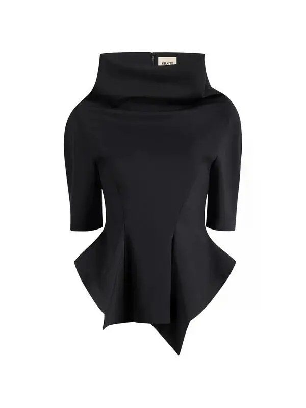 Khaite Pippa Peplum Top