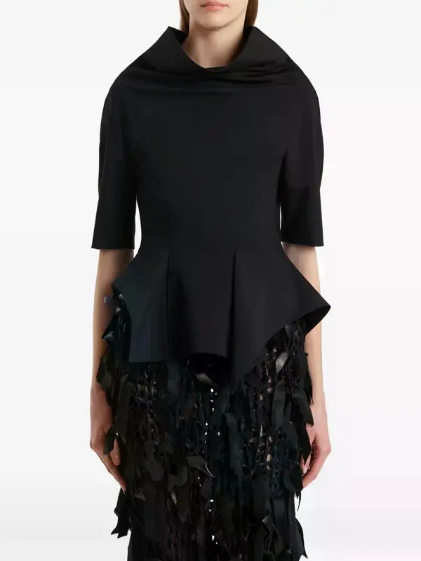 Khaite Pippa Peplum Top