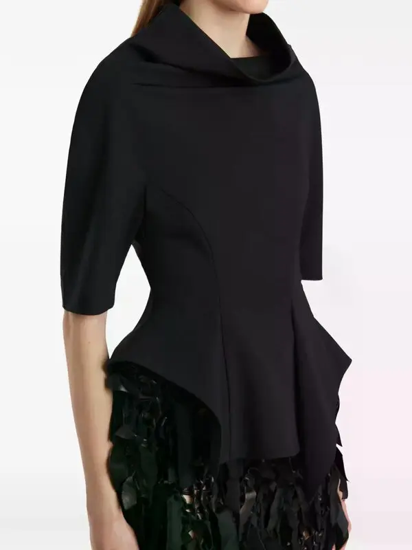 Khaite Pippa Peplum Top