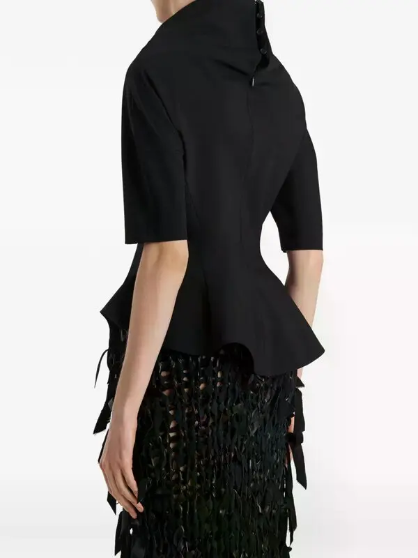 Khaite Pippa Peplum Top