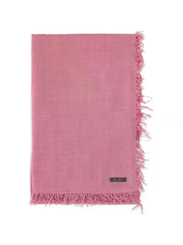Faliero Sarti Enrica Fringed Scarf - Pink