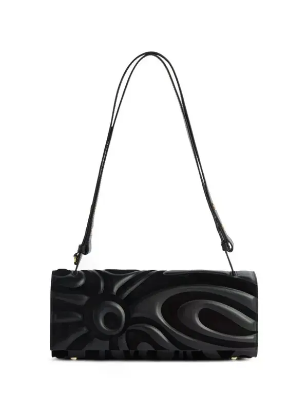 Emilio Pucci Marmo Embossed Shoulder Bag