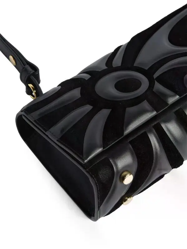 Emilio Pucci Marmo Embossed Shoulder Bag