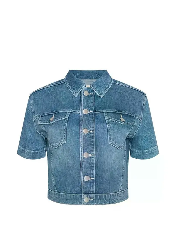 L'Agence Kirstie Short-sleeve Shirt