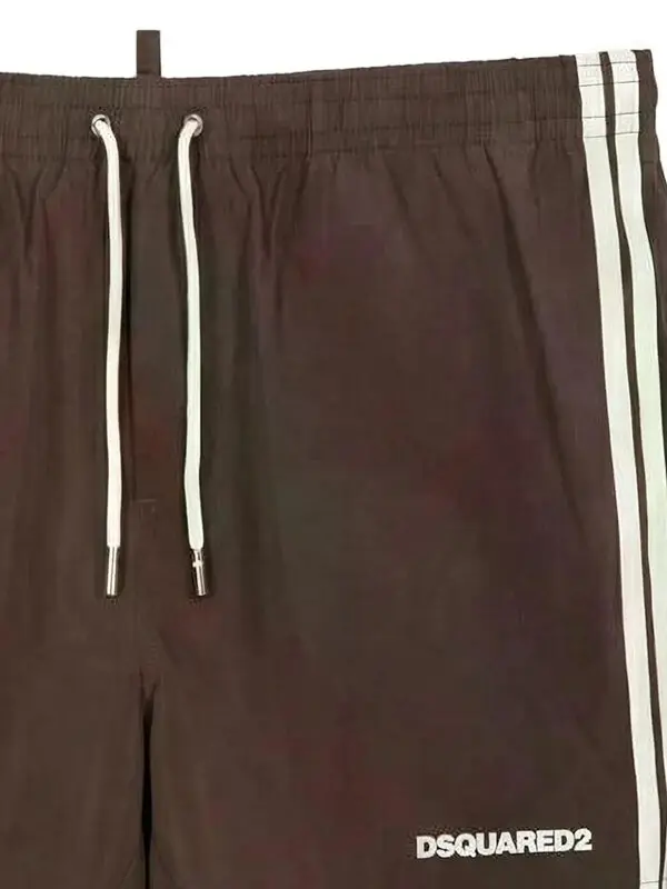 Dsquared2 Midi Swim Shorts - Brown