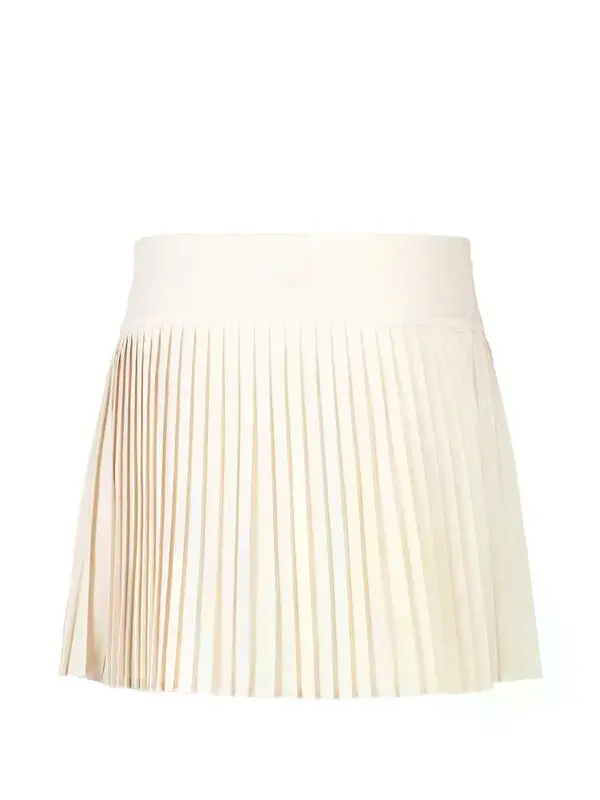 Goldbergh Plissé Mini Skirt - Neutrals