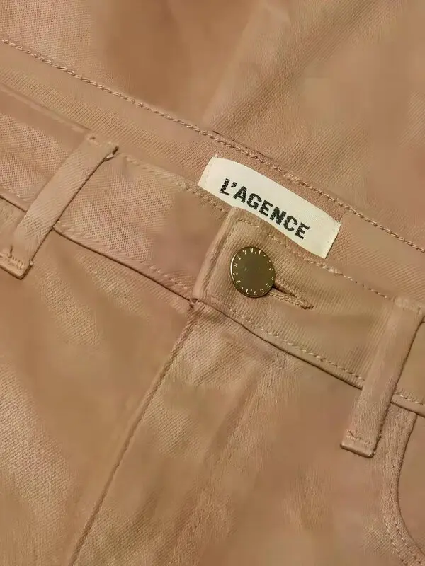 L'Agence Marty High-rise Flare Jeans - Brown