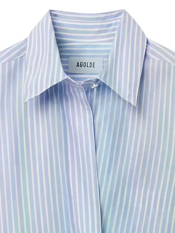 AGOLDE Aris Striped Shirt