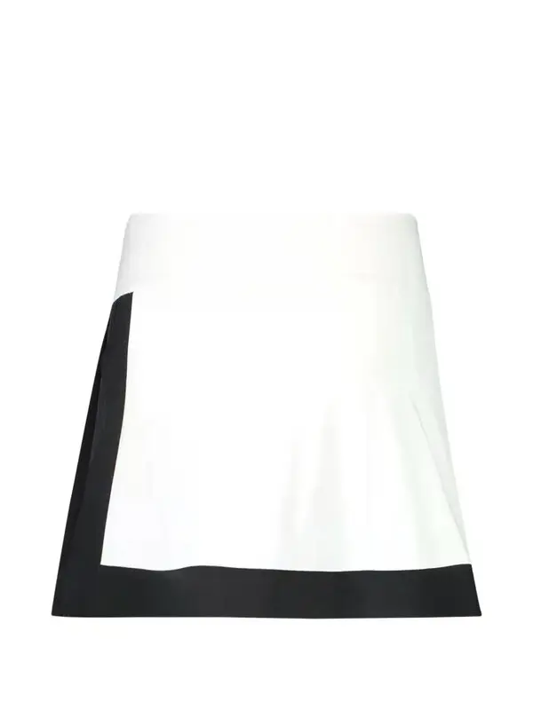 Goldbergh Axelle Pleated Mini Skirt - White
