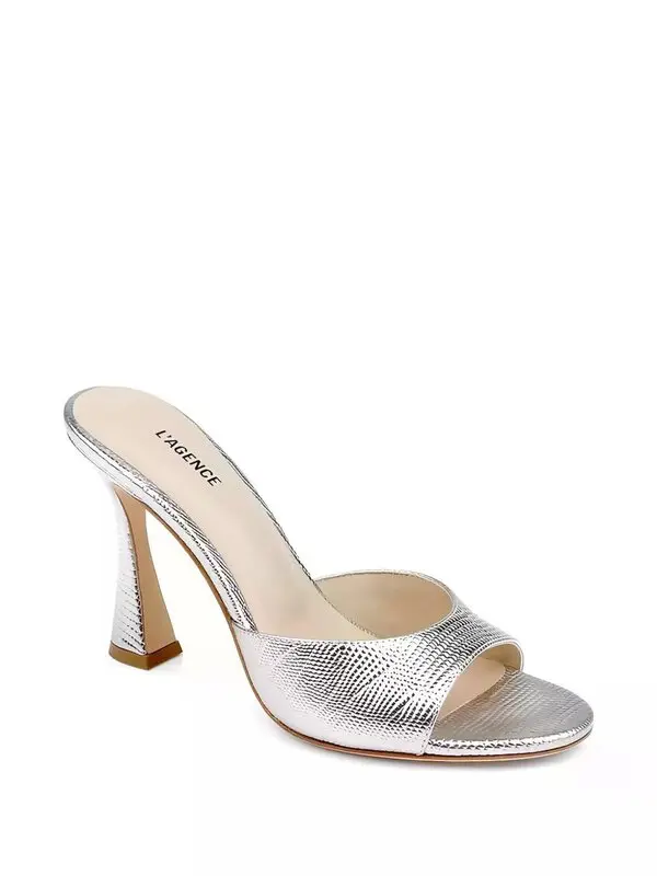 L'Agence Avery Sandals - Silver