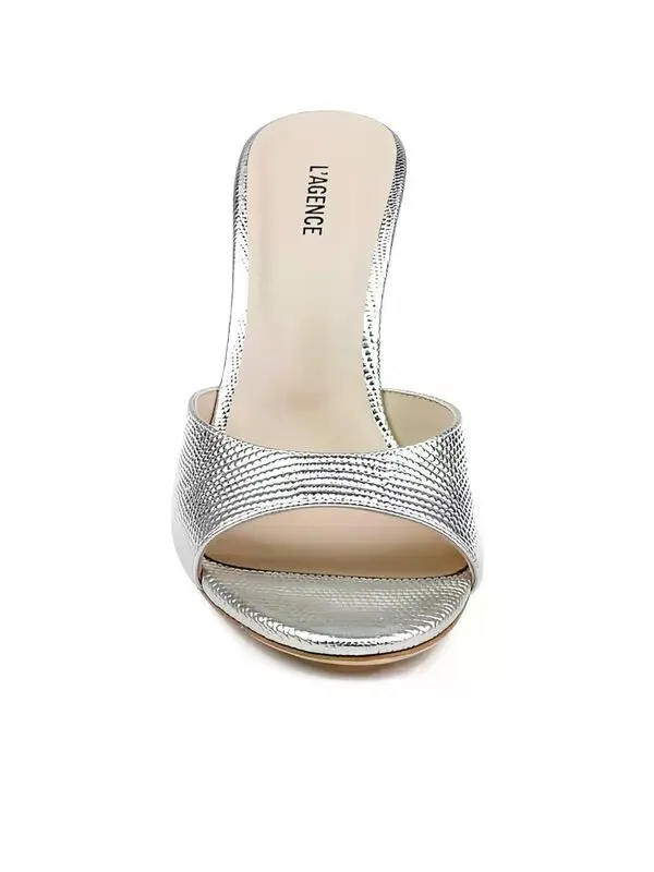 L'Agence Avery Sandals - Silver