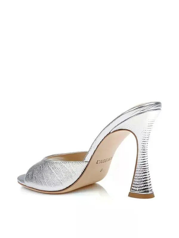 L'Agence Avery Sandals - Silver