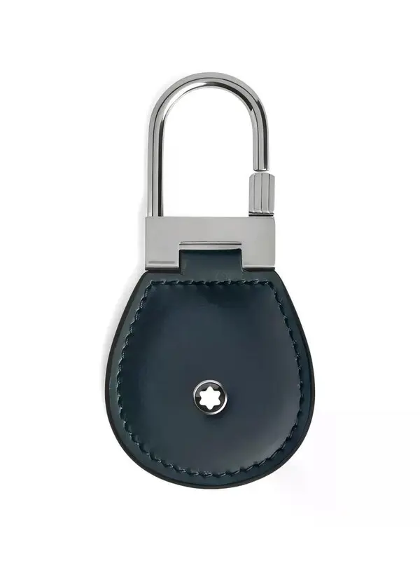 Montblanc Logo-plaque Keyring - Blue