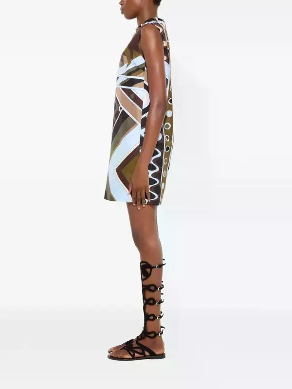 Emilio Pucci Vivara-print Silk Dress