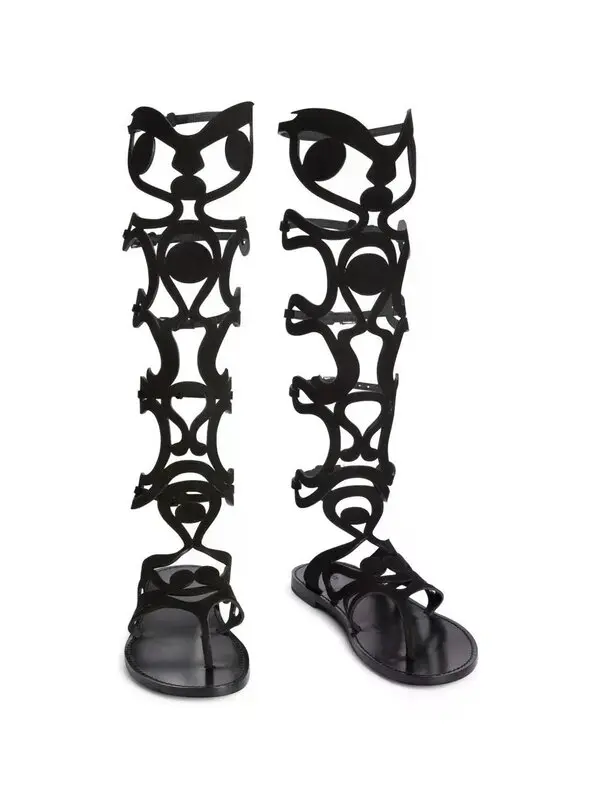 Emilio Pucci Low Gladiator Sandals