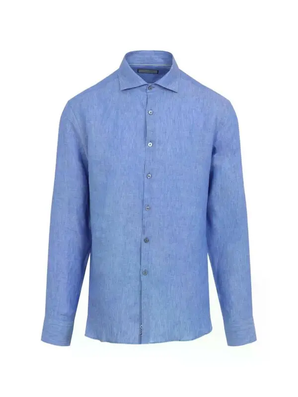 Canali Buttoned Shirt - Blue