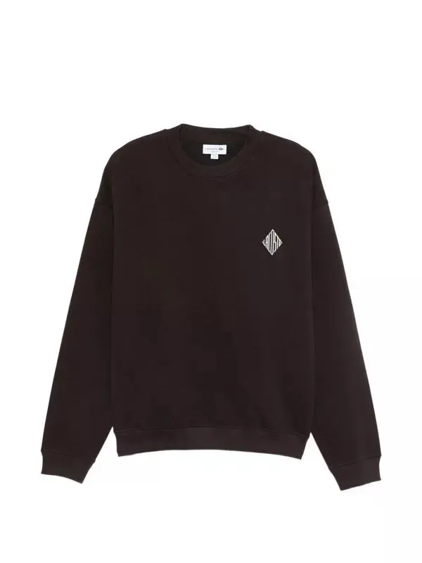 Lacoste Logo-patch Crew-neck Sweatshirt