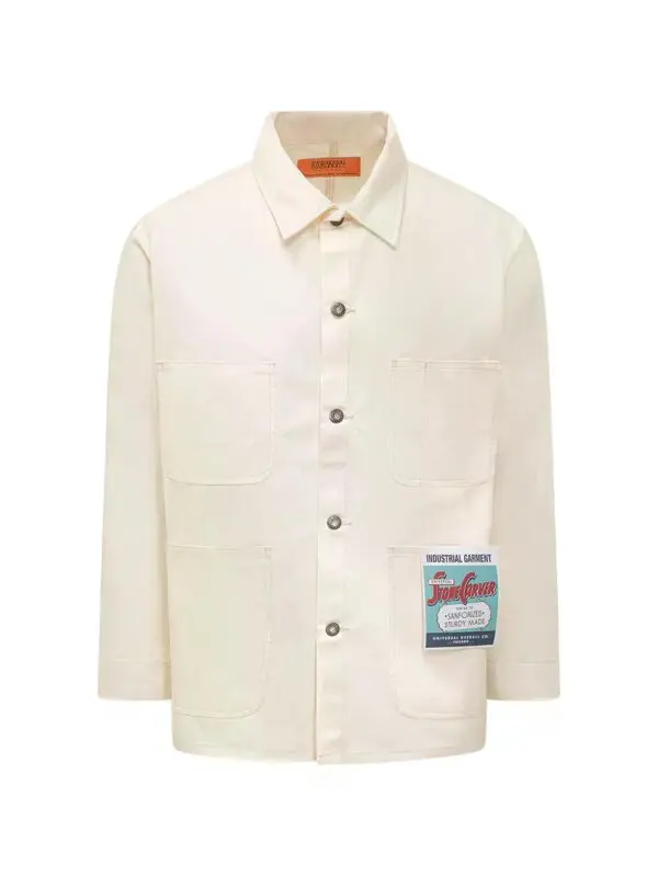 UNIVERSAL OVERALL Patch-detail Shirt Jacket