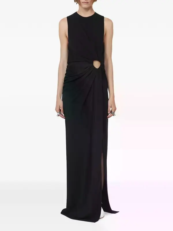Sportmax Cut-out Sleeveless Maxi Dress