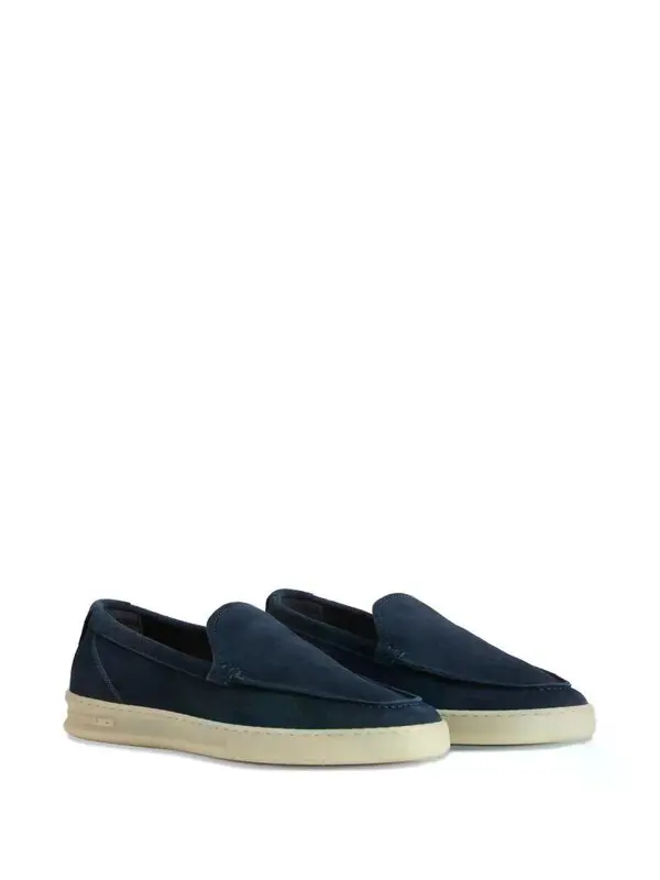 Woolrich Suede Loafers - Blue