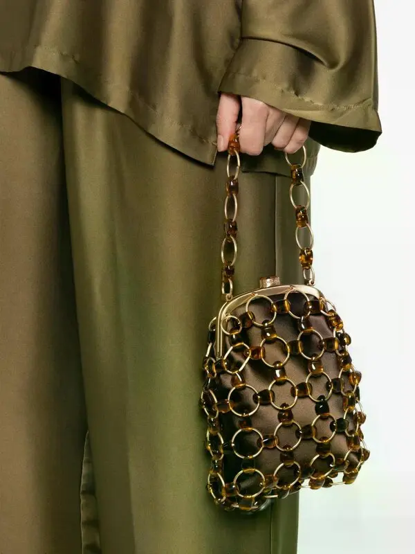Cult Gaia Brielle Chain Tote Bag