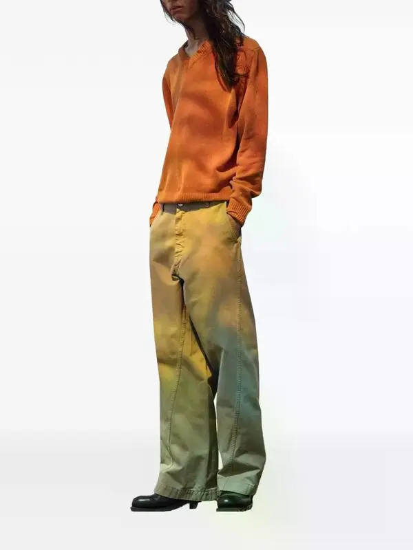 SUNFLOWER Wide-leg Chino Trousers
