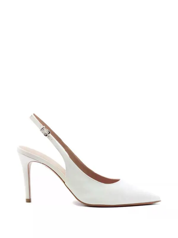 FESTA MILANO Pointed Toe Slingback Sandals