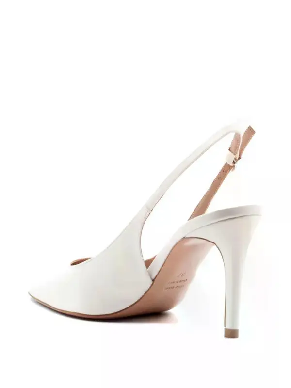 FESTA MILANO Pointed Toe Slingback Sandals