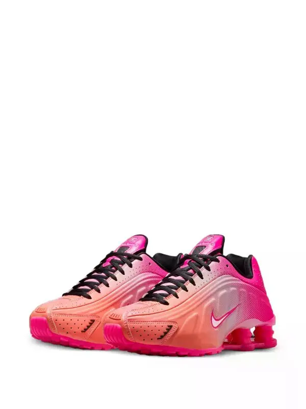 Nike Shox R4 Ab Perforated Sneakers - Pink