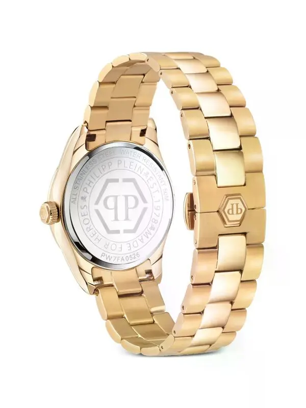 Philipp Plein Queen Supreme 36mm Watch - Gold