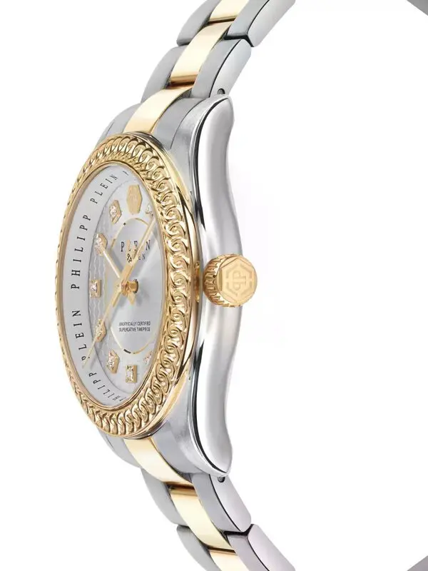 Philipp Plein Queen Supreme 36mm Watch - Silver