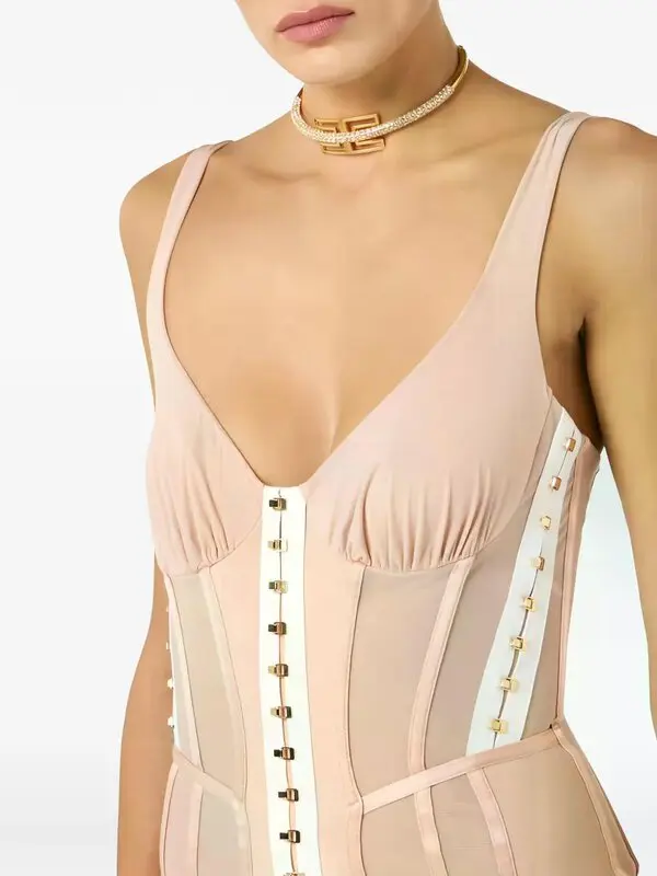 Elisabetta Franchi Bustier Mini Dress
