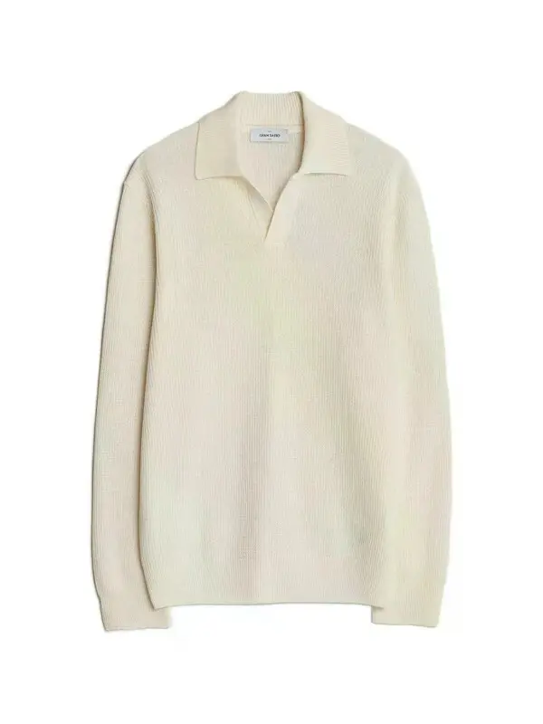 GRAN SASSO Open Collar Knitwear