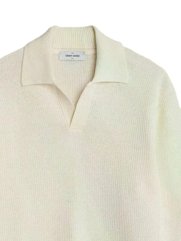 GRAN SASSO Open Collar Knitwear