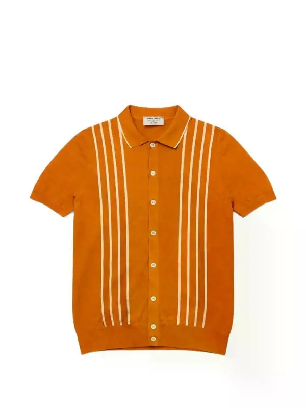 GRAN SASSO Striped Short-sleeve Shirt