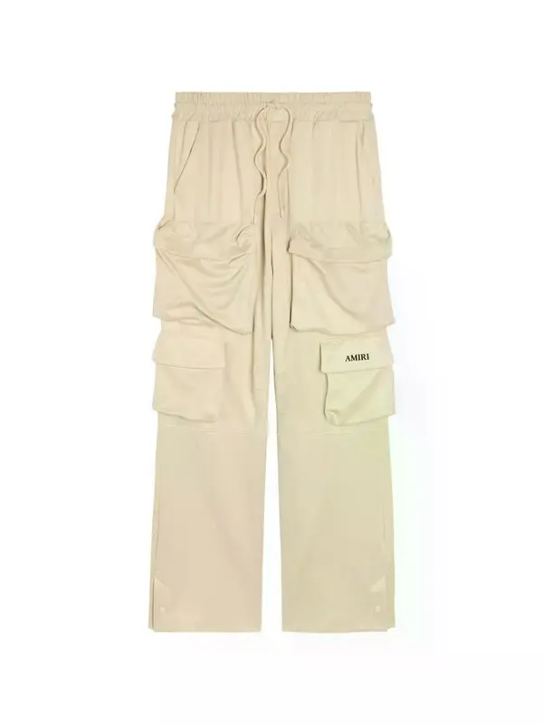 Amiri Drawstring-waist Cargo Trousers - Neutrals