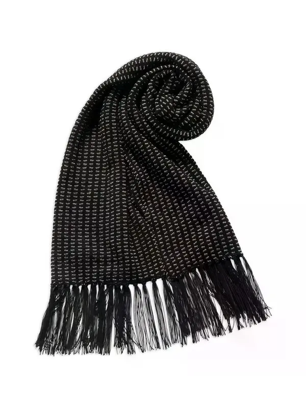 TAIGA TAKAHASHI Pattern Tassel Scarf