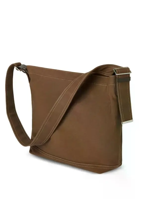 Paul Smith Lettering Messenger Bag - Brown