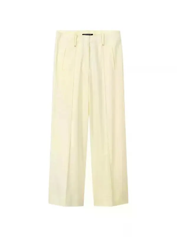 LUISA CERANO Pleated Wide Leg Trousers