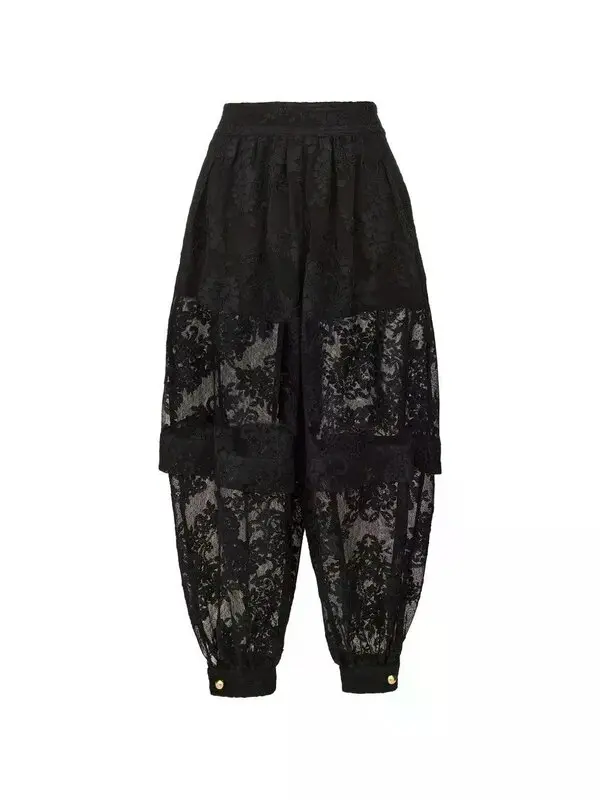 Zimmermann Luna Guipure-lace Pants