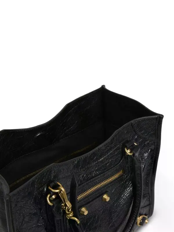 Balenciaga Leather Tote Bag - Black