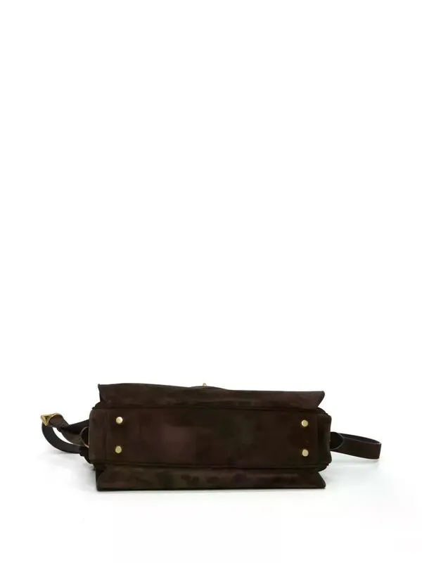 Balenciaga Medium Le 7 Cross Body Bag - Brown