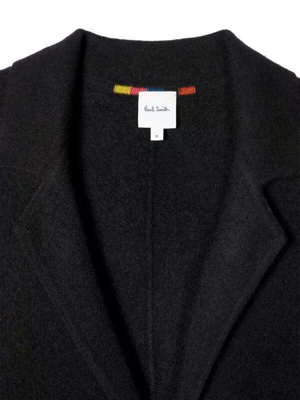 Paul Smith Merino Wool Cardigan Blazer